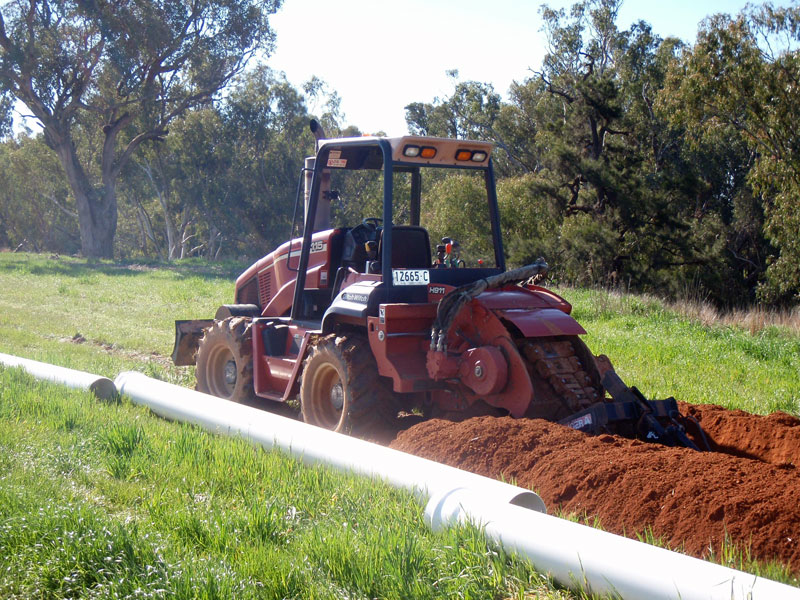 MSW Plant Hire | Trenching Specialists - Trench Diggers - 115hp