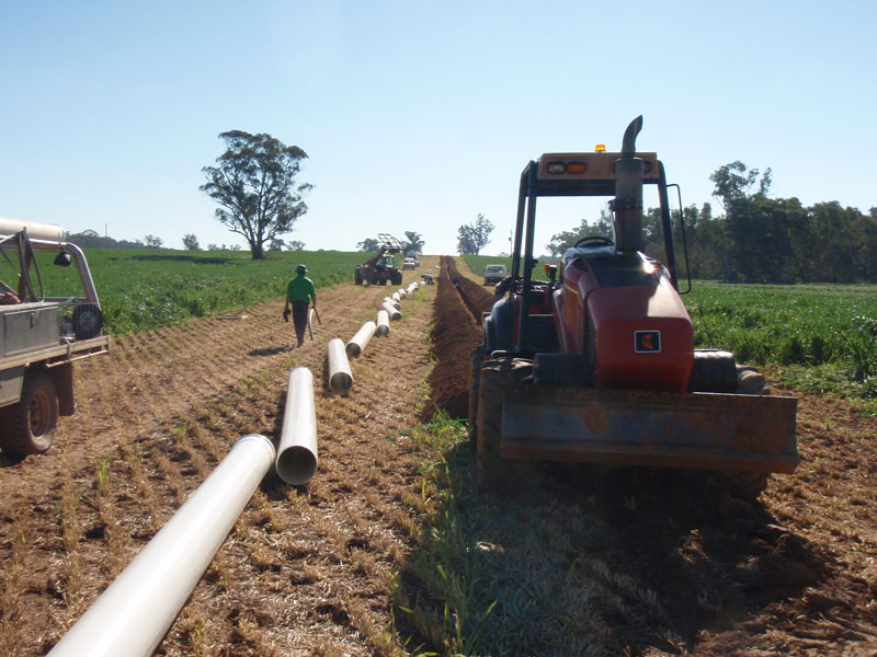 MSW Plant Hire | Trenching Specialists - Trench Diggers - 115hp