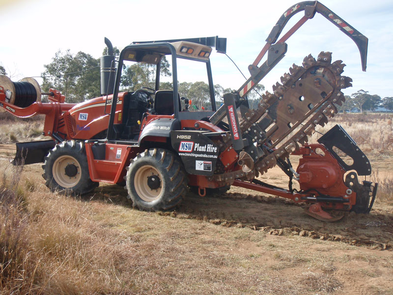 MSW Plant Hire | Trenching Specialists - Vibratory Ploughs